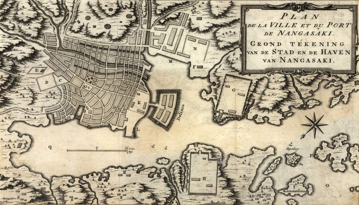 Dejima - Nagasaki in de 17de eeuw